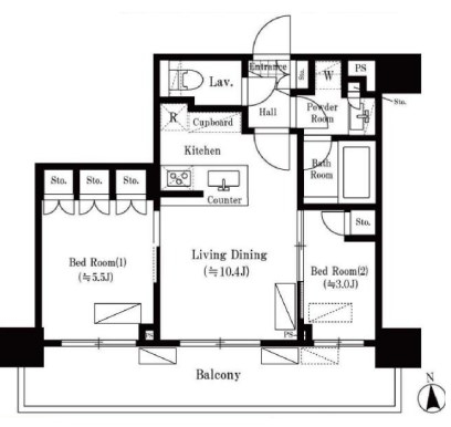 オアーゼ新宿西落合レジデンスの部屋情報(**｜2LDK｜**)[29652]【満室】｜アセットナビ